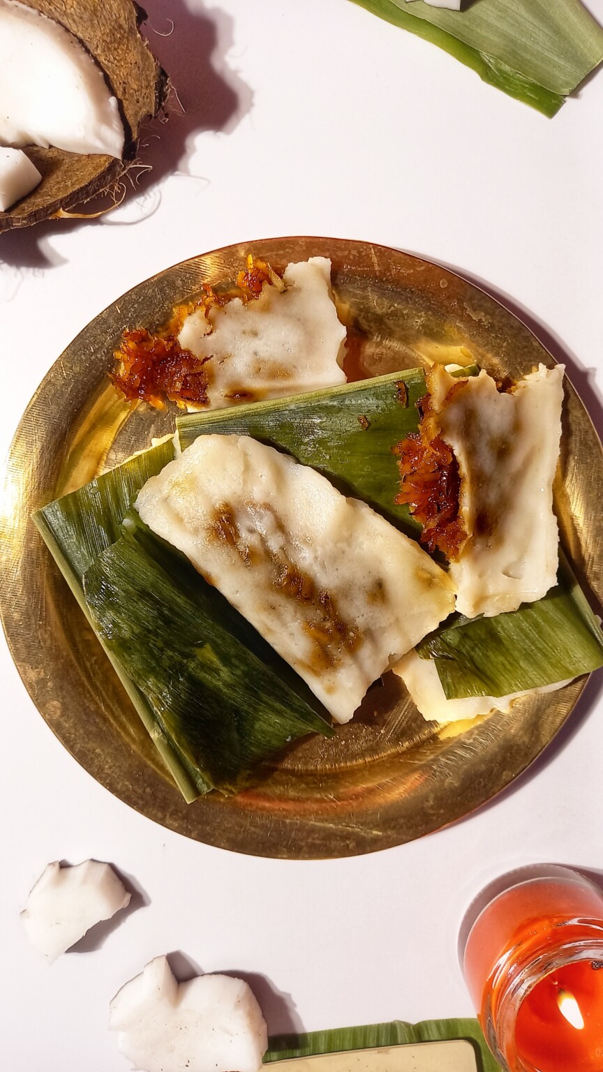 Patoli Recipe | Patoleo(steamed Rice Rolls) - Candid Treat