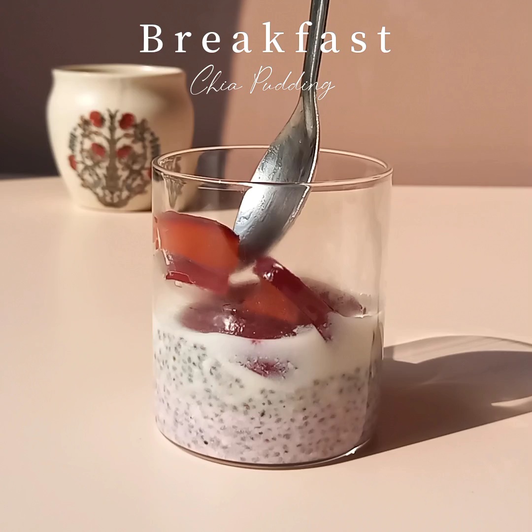 Healthy Breakfast Recipe | Chia Pudding Recipe - Candid Treat