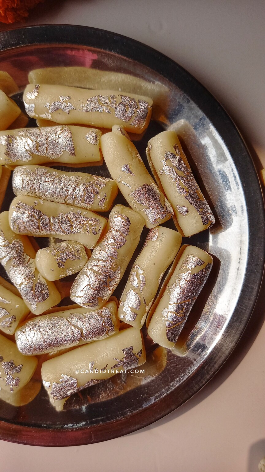 Kaju Katali Roll | Diwali Special Sweets - Candid Treat