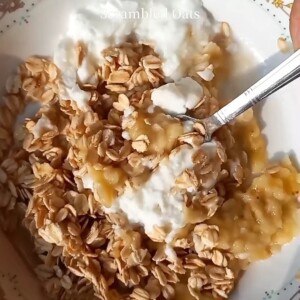 Oats Breakfast Recipe | Scrambled Oats with milk - Candid Treat