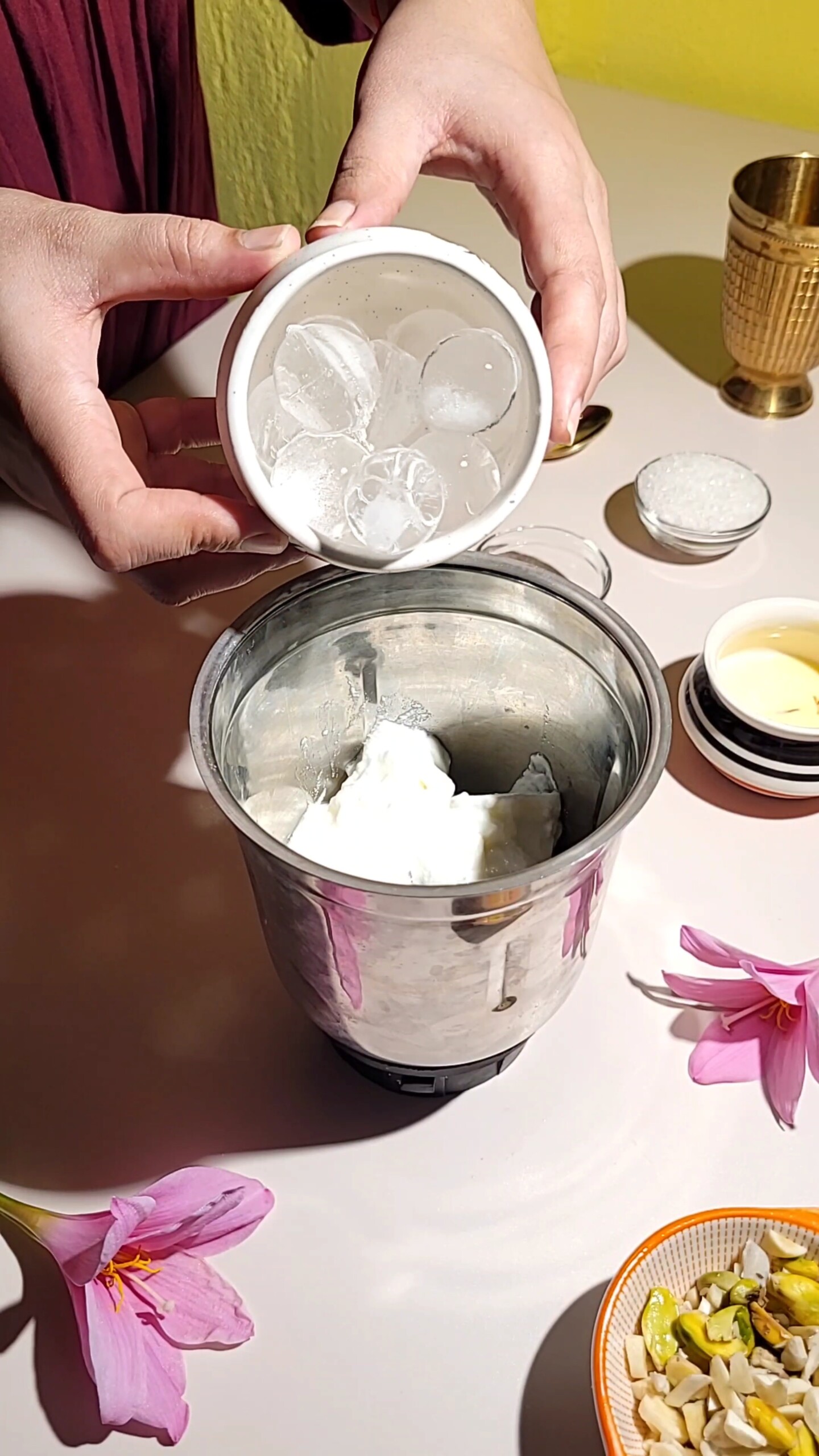 Shahi Lassi | Kesar Badam Lassi Recipe - Candid Treat