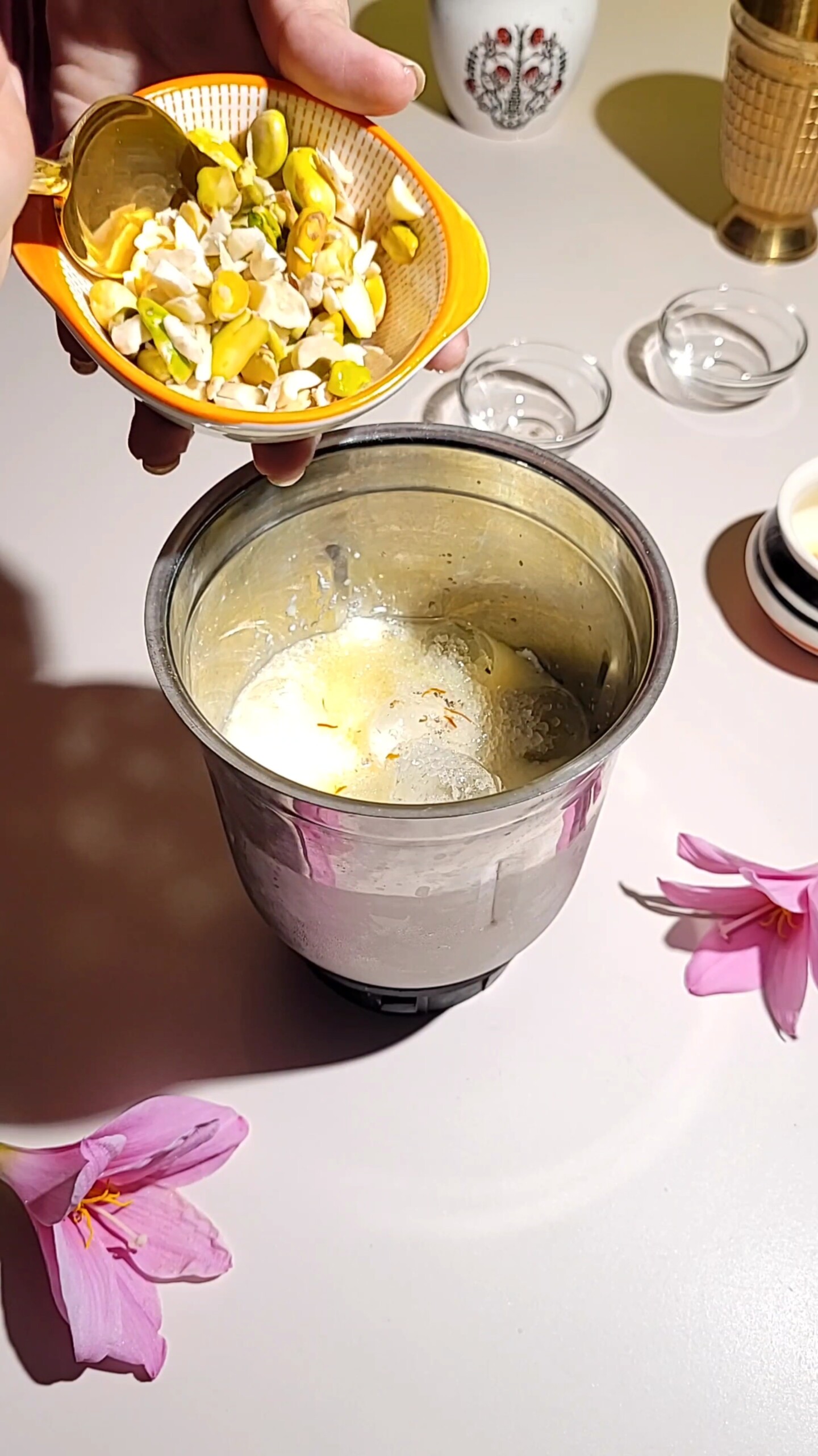 Shahi Lassi | Kesar Badam Lassi Recipe - Candid Treat