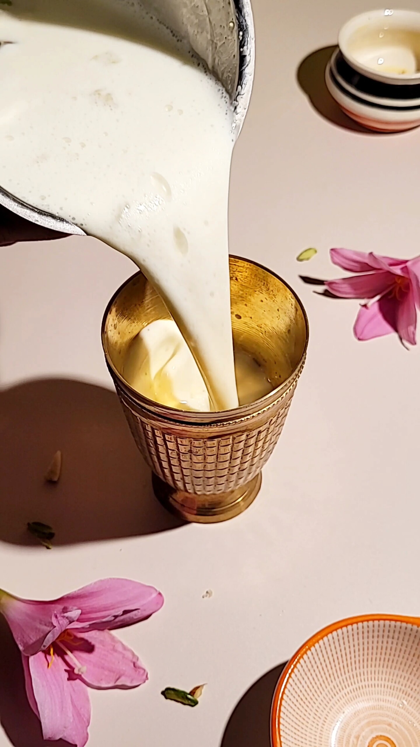 Shahi Lassi | Kesar Badam Lassi Recipe - Candid Treat