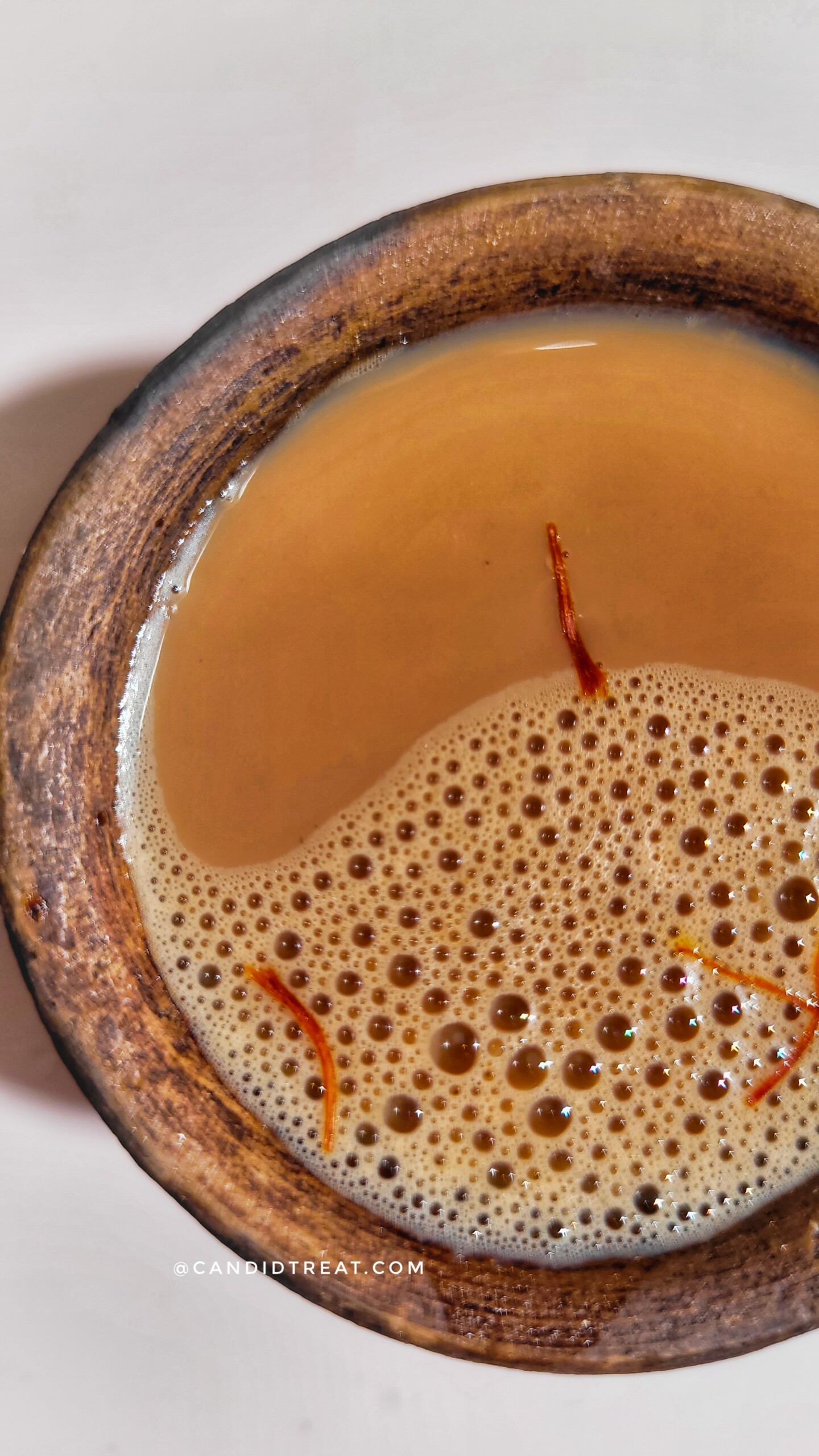 Kesar Elaichi Chai | Tandoori Chai without tandoor - Candid Treat