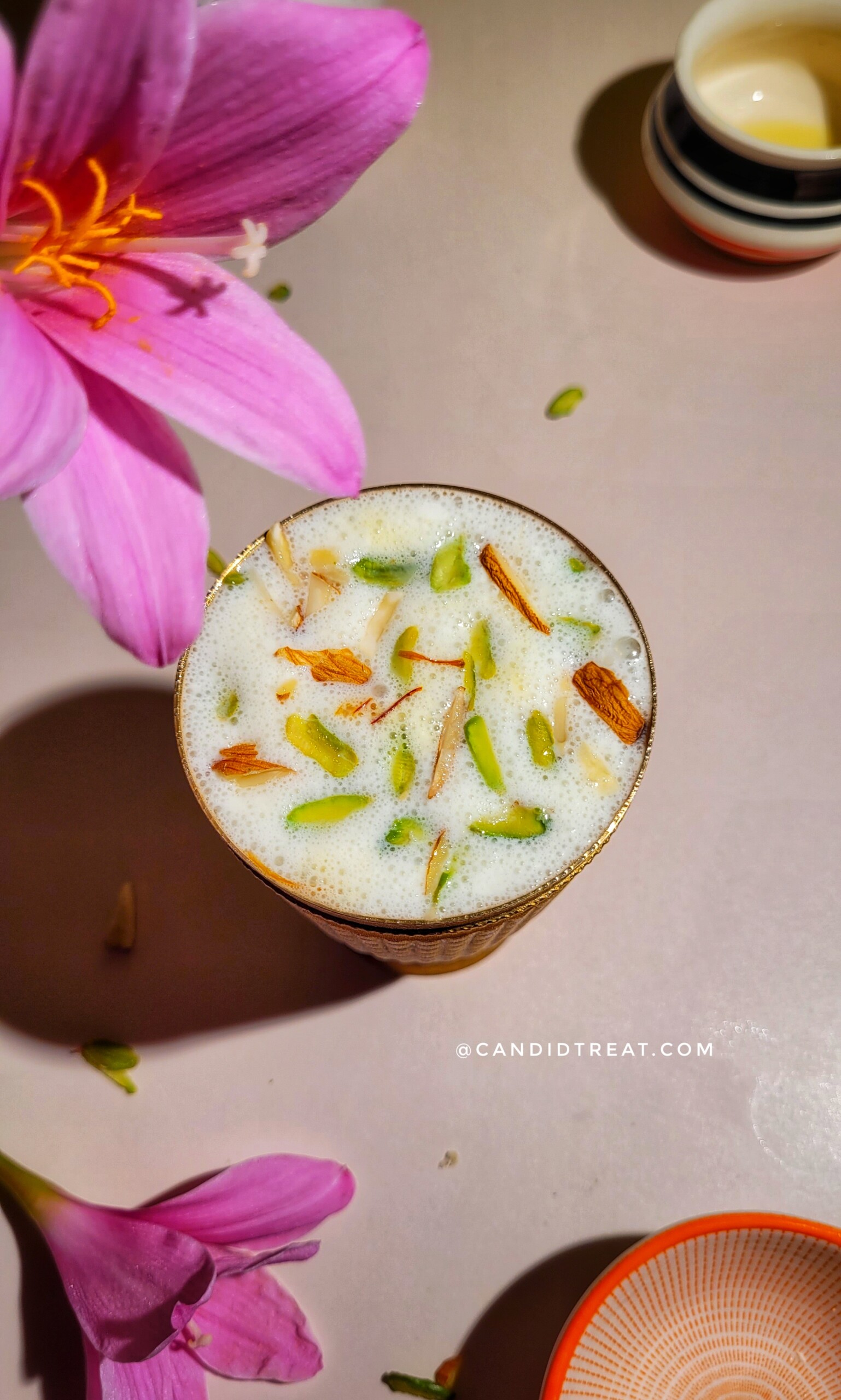 Shahi Lassi | Kesar Badam Lassi Recipe - Candid Treat