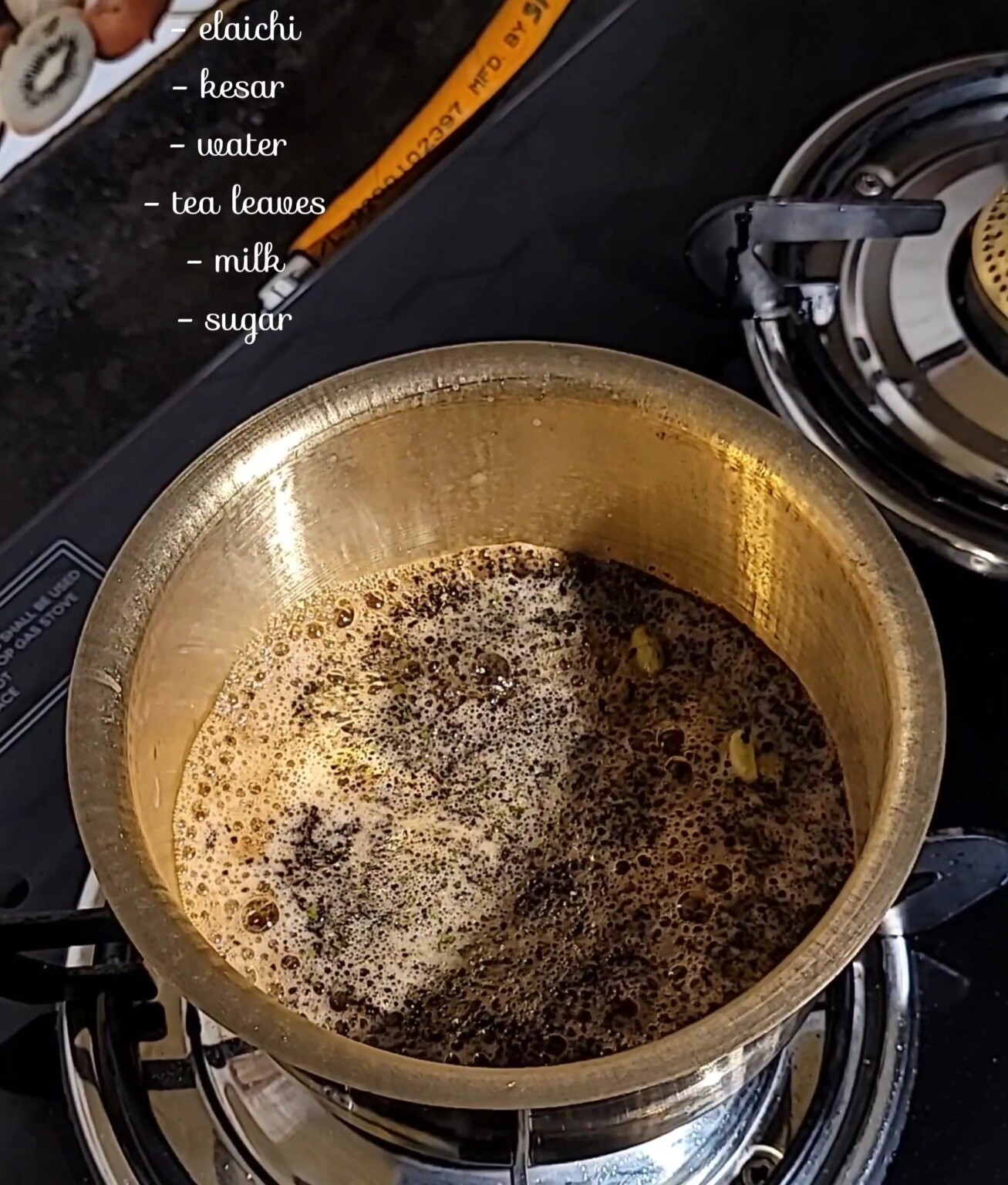 Kesar Elaichi Chai | Tandoori Chai without tandoor – Candid Treat