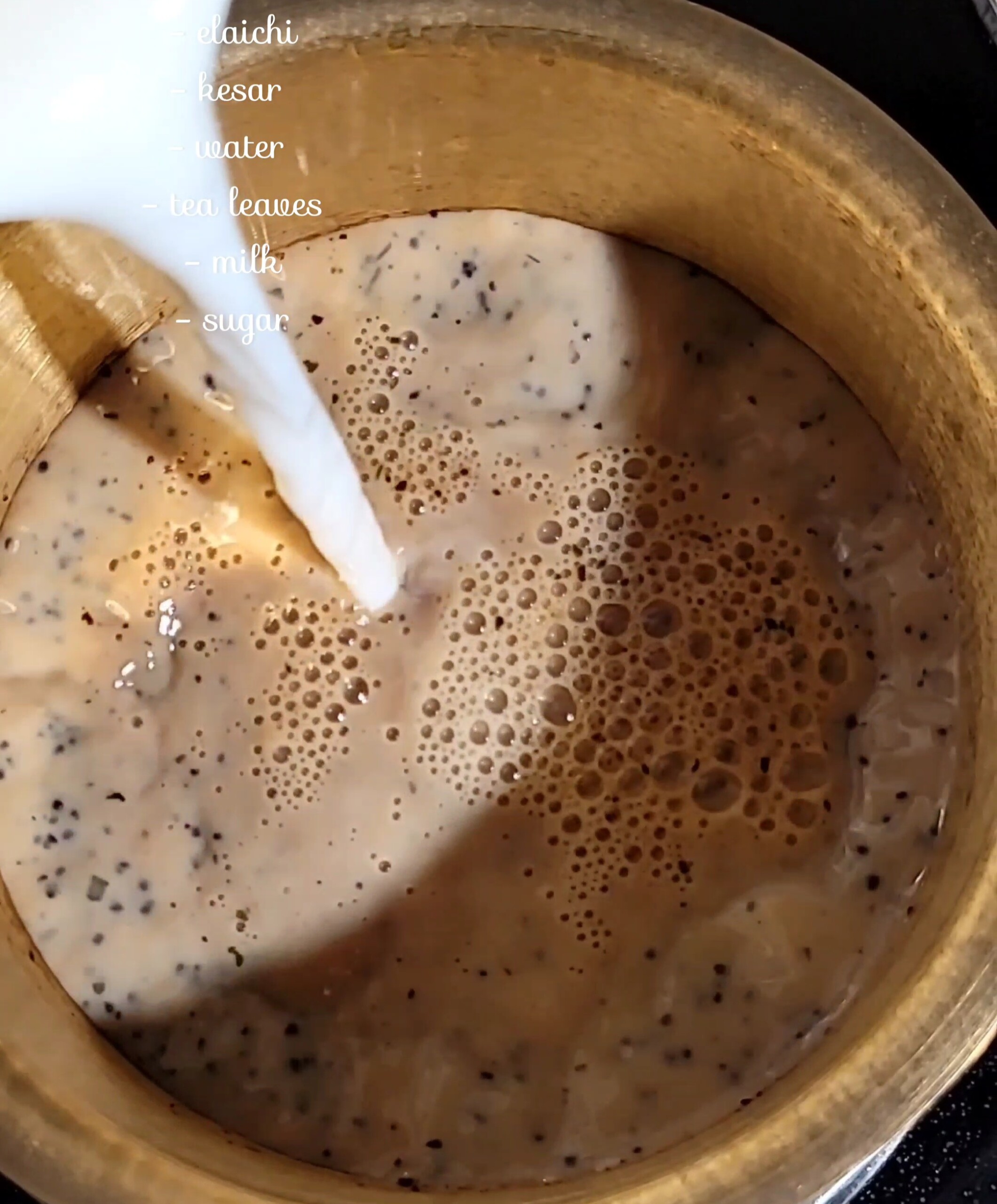 Kesar Elaichi Chai | Tandoori Chai without tandoor - Candid Treat